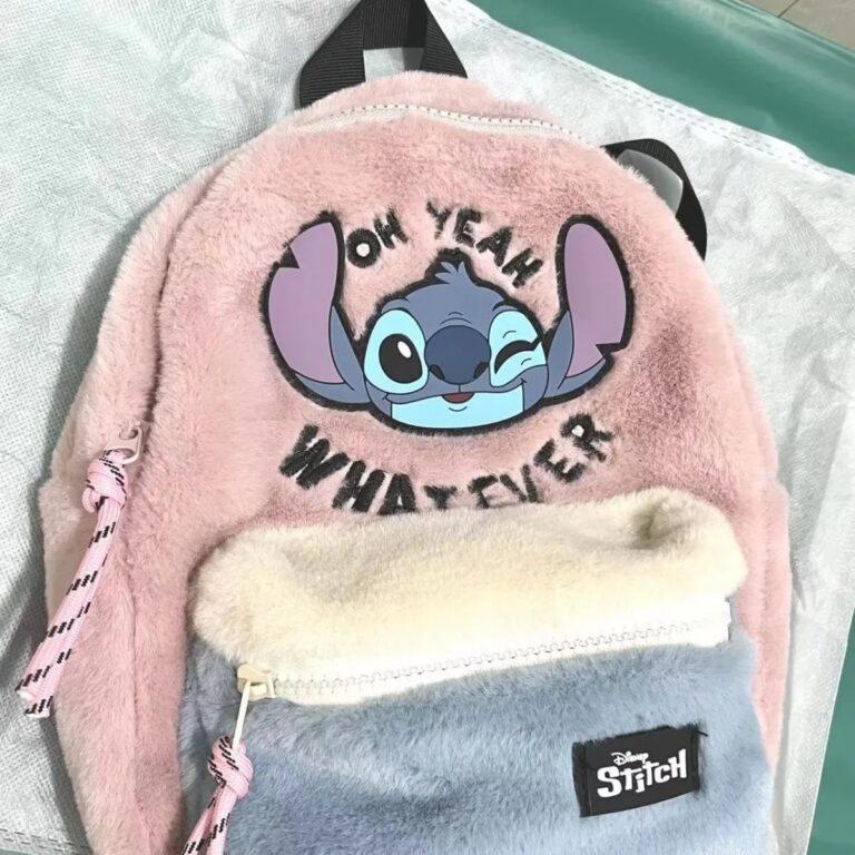 Sac maternelle style Stitch